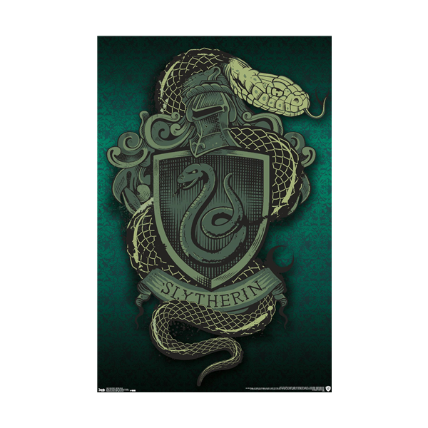 Trends International The Wizarding World: Harry Potter - Slytherin ...