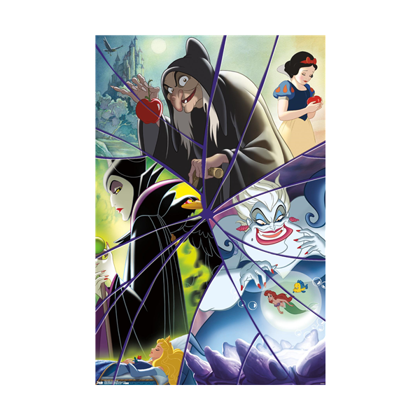 Trends International Disney Villains - Collage Wall Poster