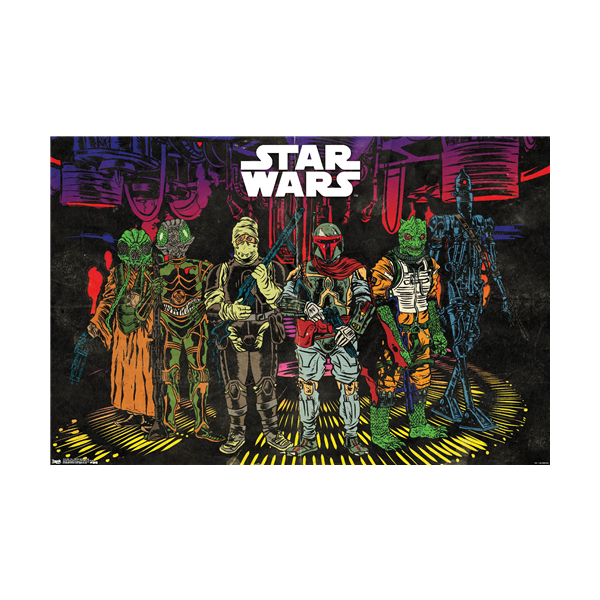 Trends International Star Wars: Saga - Bounty Hunters Group Wall Poster