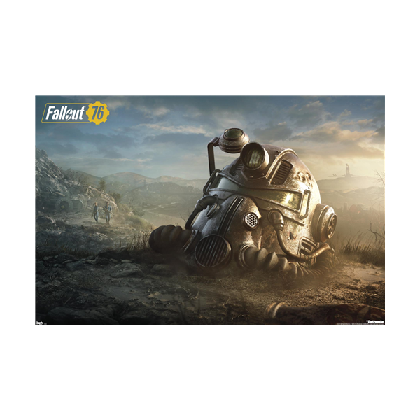 Trends International Fallout: 76 - Helmet Key Art Poster