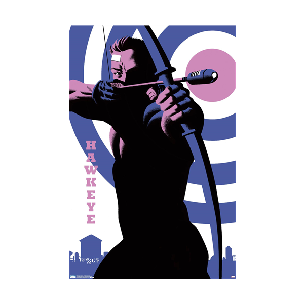 Trends International Marvel Comics - Hawkeye - Pop Art Wall Poster