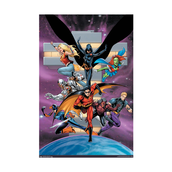 Trends International DC Comics Teen Titans Group Wall Poster