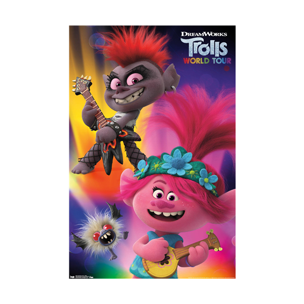 Trends International Exclusive DreamWorks Trolls 2 - Music Wall Poster