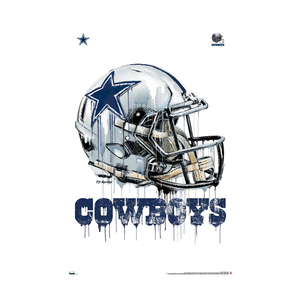 Dallas Cowboys Helmet Decals