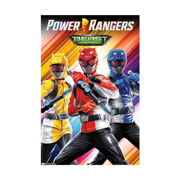 Trends International Power Rangers: Beast Morphers - Group Wall Poster
