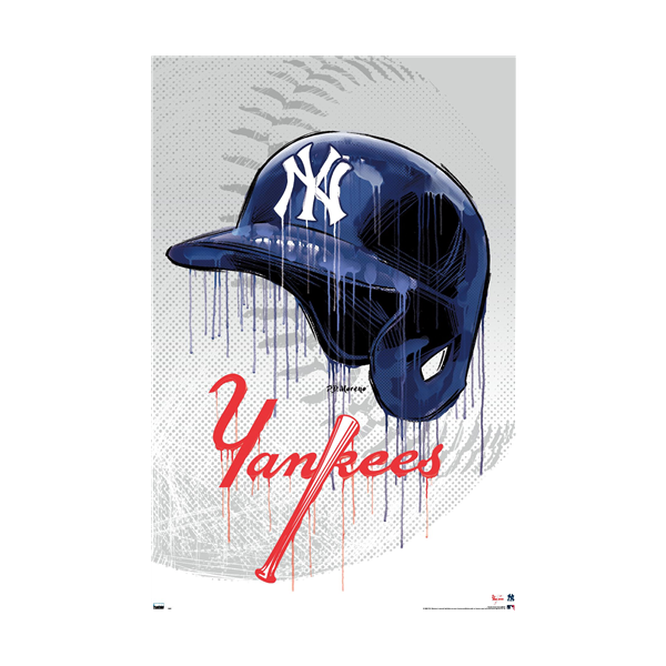 Trends International MLB New York Yankees - Drip Helmet 20 Wall Poster