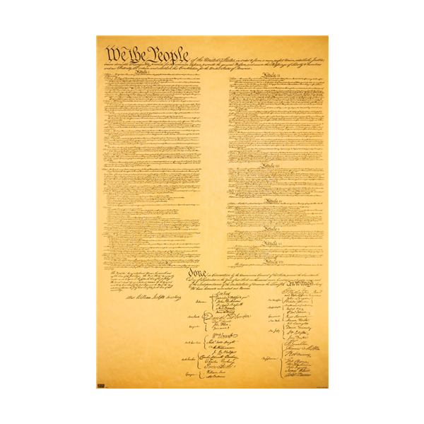 Trends International The Constitution Wall Poster