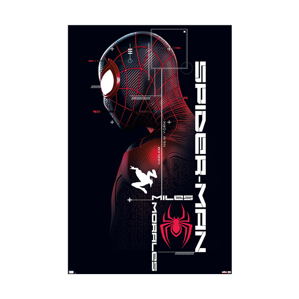 Trends International Marvel Spider-Man: Miles Morales - Miles Wall Poster
