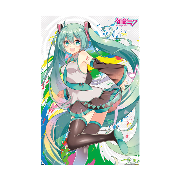 Trends International Hatsune Miku - Color Splash Wall Poster