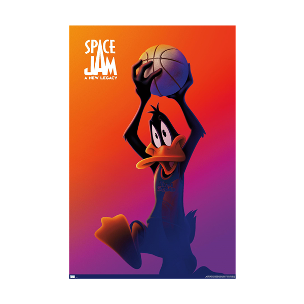 Space Jam Daffy Daffy Duck Space Jam 1996 Warner Bros Soft Plush