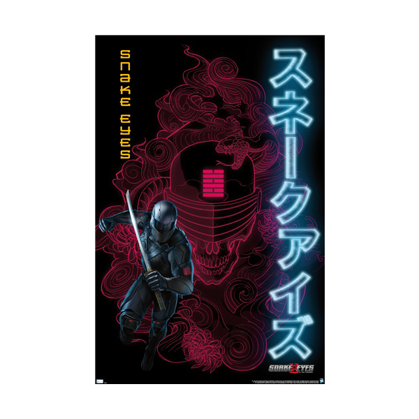 Trends International GI Joe: Snake Eyes - Skull Wall Poster