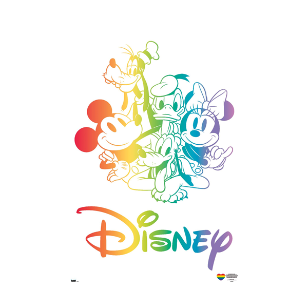 Trends International Disney Mickey Mouse - Pride Wall Poster