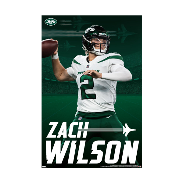 Trends International NFL New York Jets - Zach Wilson 2021 Wall Poster