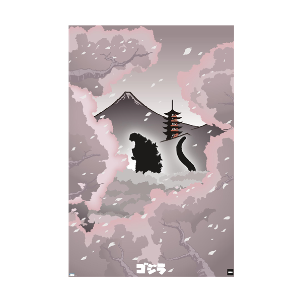 Trends International Godzilla - Backdrop Wall Poster