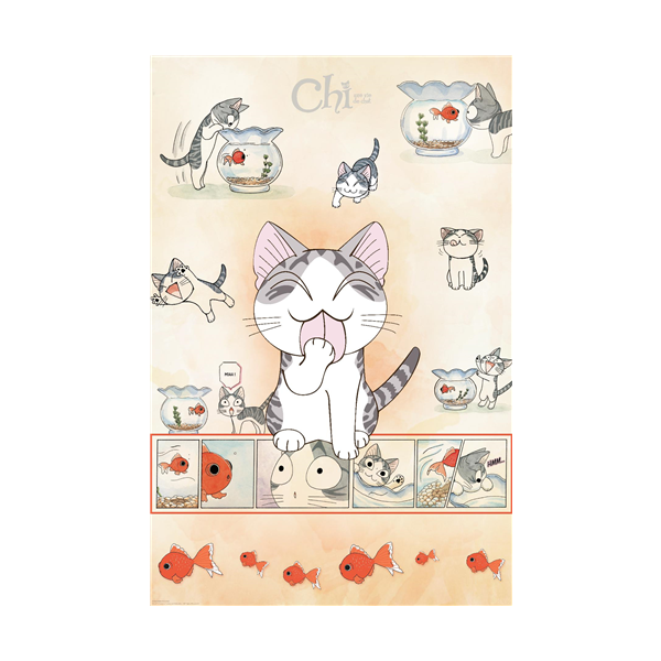 Trends International Chi Cat Wall Poster