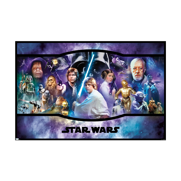 Trends International Star Wars: Original Trilogy - Banner Wall Poster