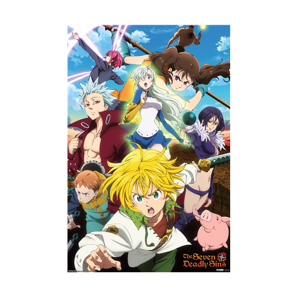 Trends The Seven Deadly Sins: Season 3 - Key Art Poster
