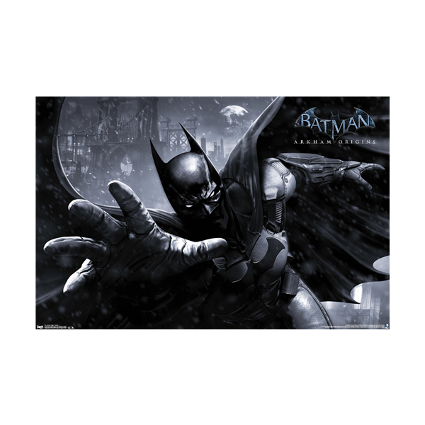Trends International DC Comics VIdeo Game Arkham Origins Batman Wall Poster