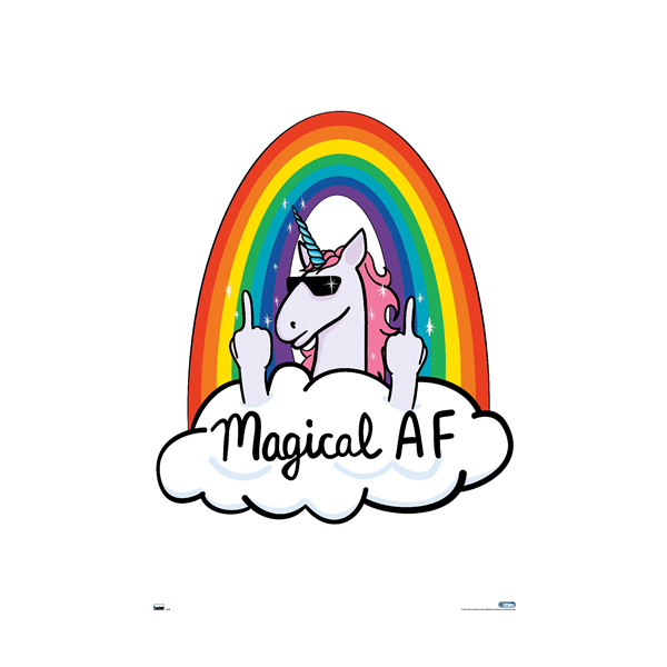 Trends International Well This Is Awkward - Magical AF Poster