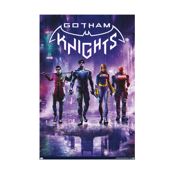 Trends International DC Comics Video Game Gotham Knights - Key Art Poster