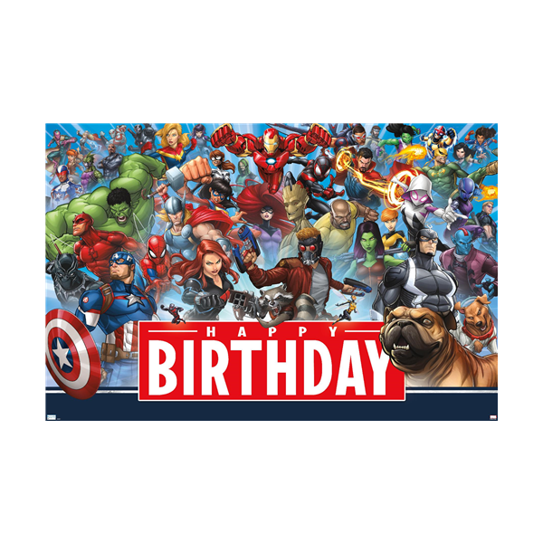 Happy Birthday Images Marvel Super Heroes Marvel Comics Happy Birthday