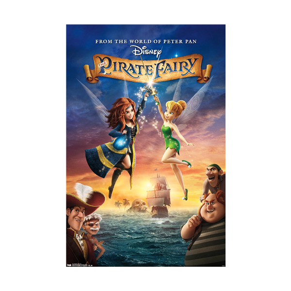 The Pirate Fairy Movie Poster Tinker Bell And The Pirate Fairy | Movie