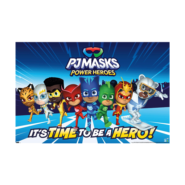 Trends PJ Masks - Power Heroes Group Poster