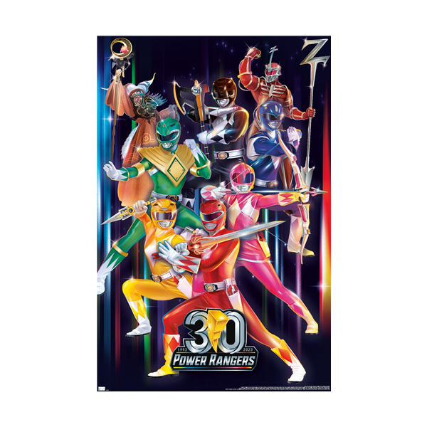 Trends International Power Rangers - 30th Group Poster