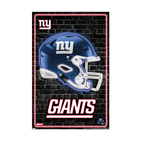 Nfl Posters New York Giants Super Bowl Poster