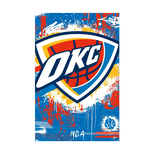 Oklahoma City Thunder Basketball Logo Oklahoma City Thunder (NBA) Logo