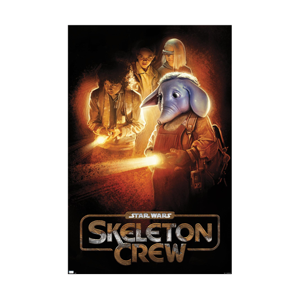 Trends Star Wars: Skeleton Crew - Badge Poster