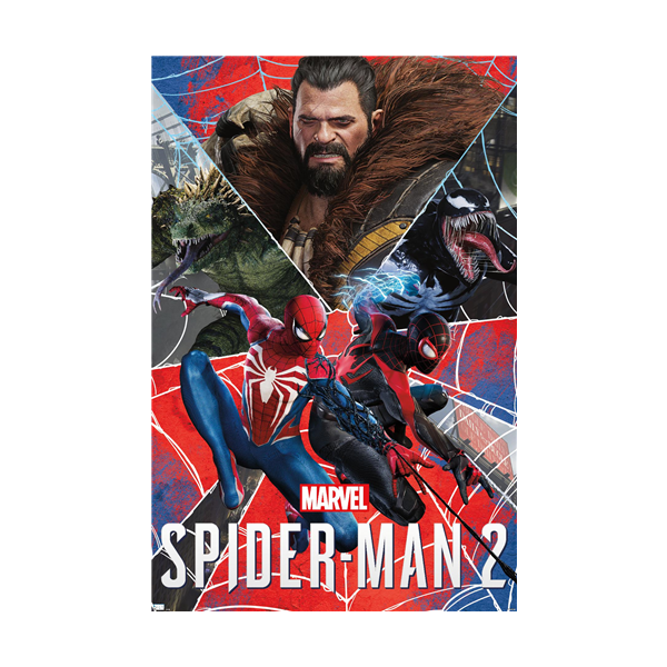 Trends Marvel's Spider-Man 2 - Group Poster