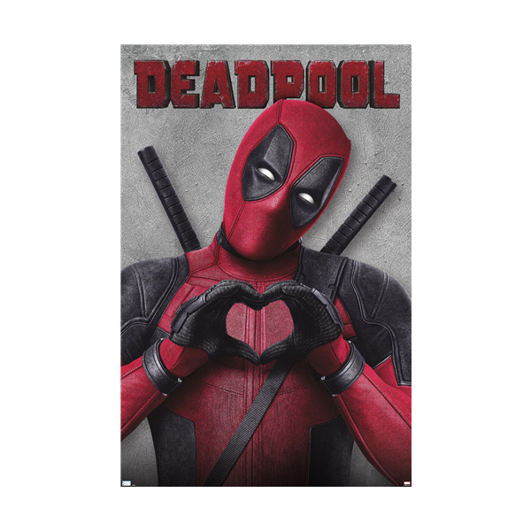 Trends Marvel Deadpool Legacy - Heart Poster
