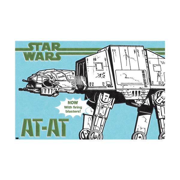 Trends Star Wars: New Vintage - AT-AT Poster