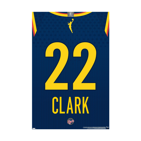 Allposters WNBA Indiana Fever - Caitlin Clark Jersey Poster