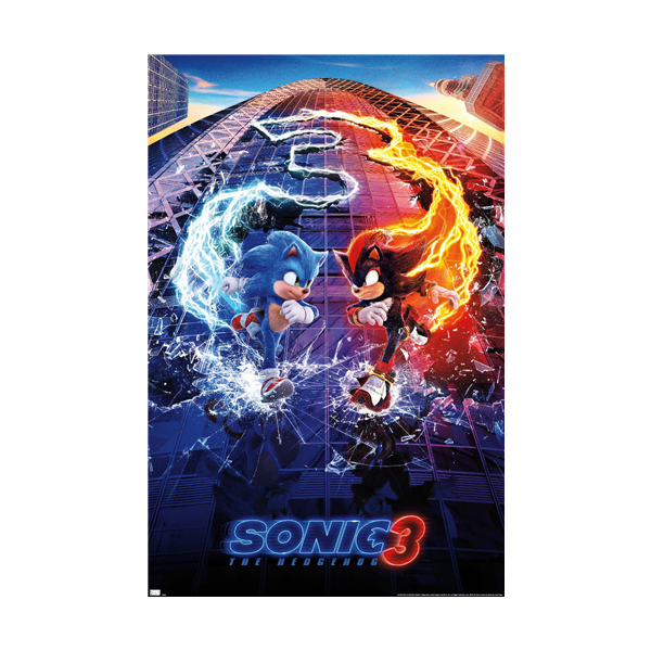 Trends Sonic The Hedgehog 3 - One Sheet Poster