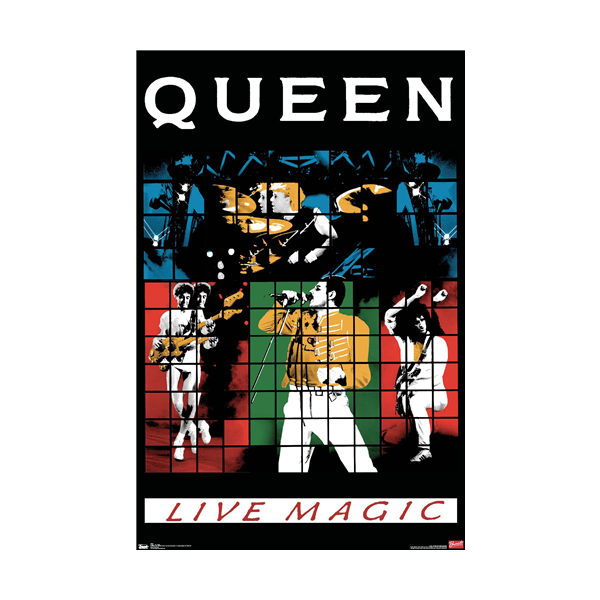 Trends Queen - Live Magic Poster