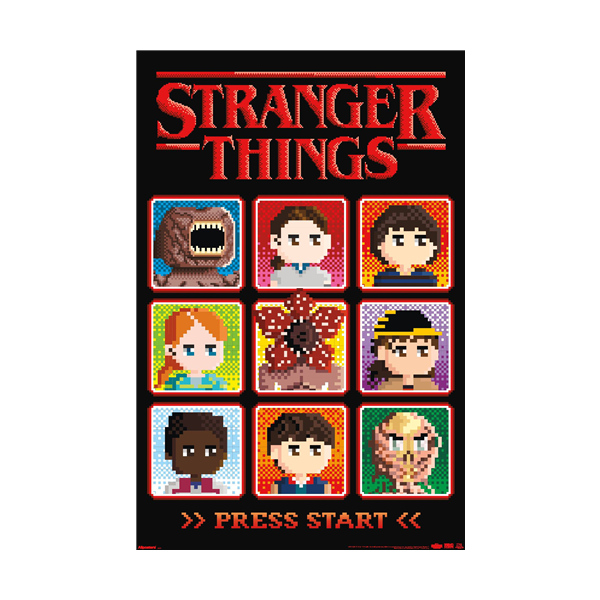 Allposters Netflix Stranger Things: Season 5 (2025) - Press Start Poster
