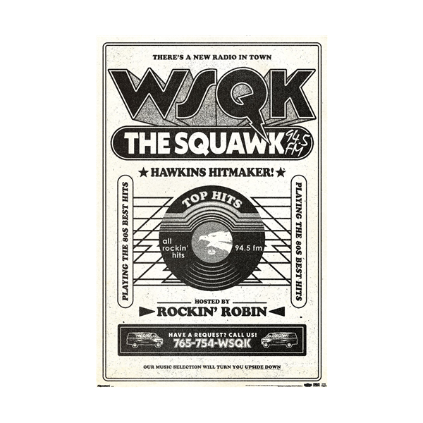 Allposters Netflix Stranger Things: Season 5 (2025) - WSQK The Squawk Poster