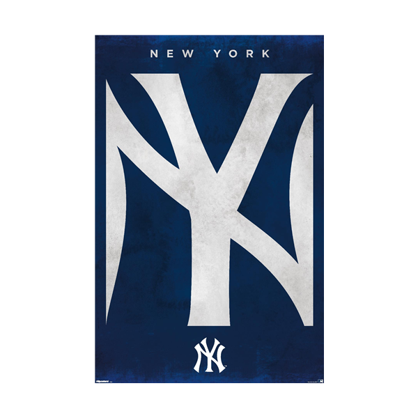 Allposters MLB New York Yankees - Logo 25 Poster