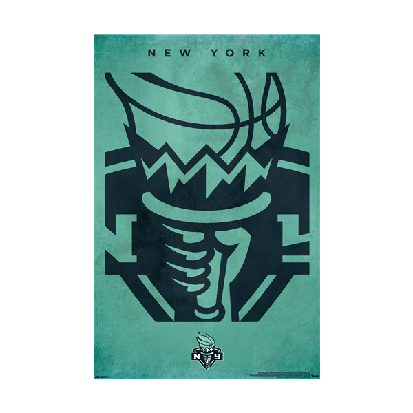 Allposters WNBA New York Liberty - Logo 25 Poster