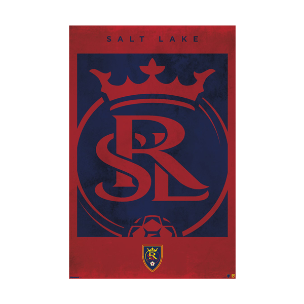Allposters MLS Real Salt Lake - Logo 25 Poster