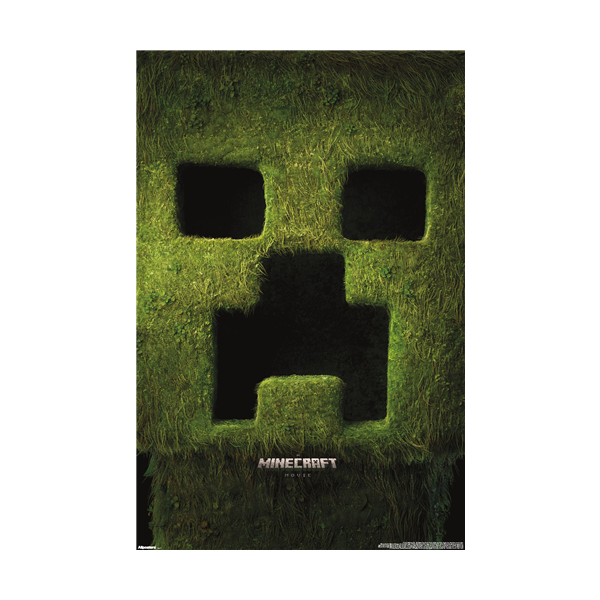 Allposters A Minecraft Movie - Creeper Teaser One Sheet Poster