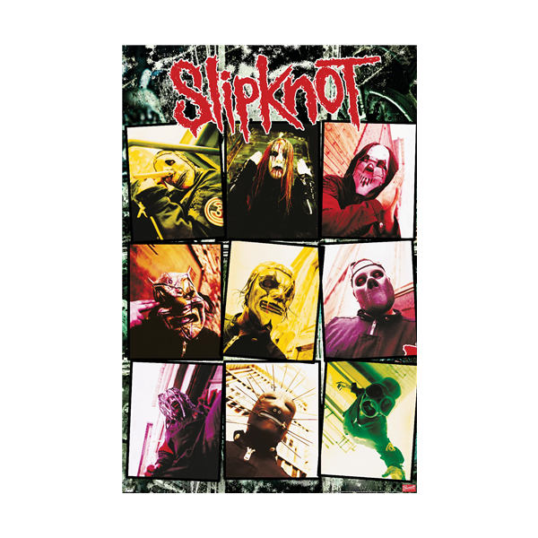 Allposters Slipknot - Grid Poster