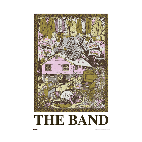 Allposters The Band - The Music From Big Pink Poster