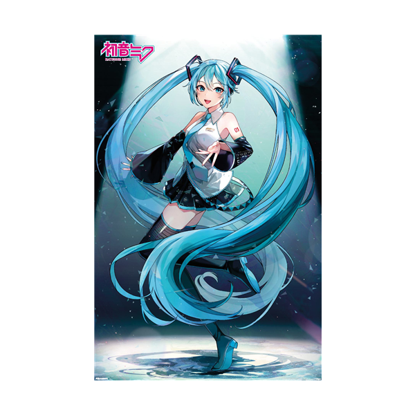 Allposters Hatsune Miku - Moonlight Elegance Poster