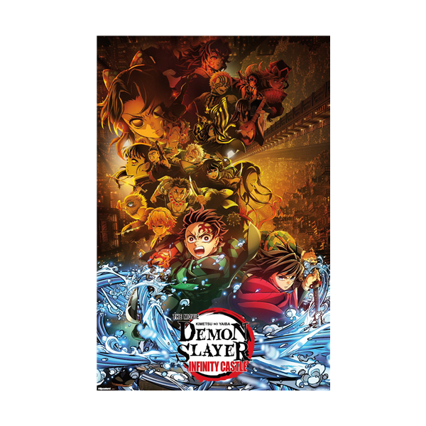 Allposters Demon Slayer: Infinity Castle (2025) - Group Key Art Poster