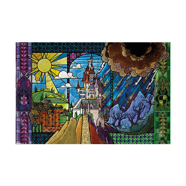 Allposters Disney Beauty and the Beast (1991) - Enchanted Castle Art Poster