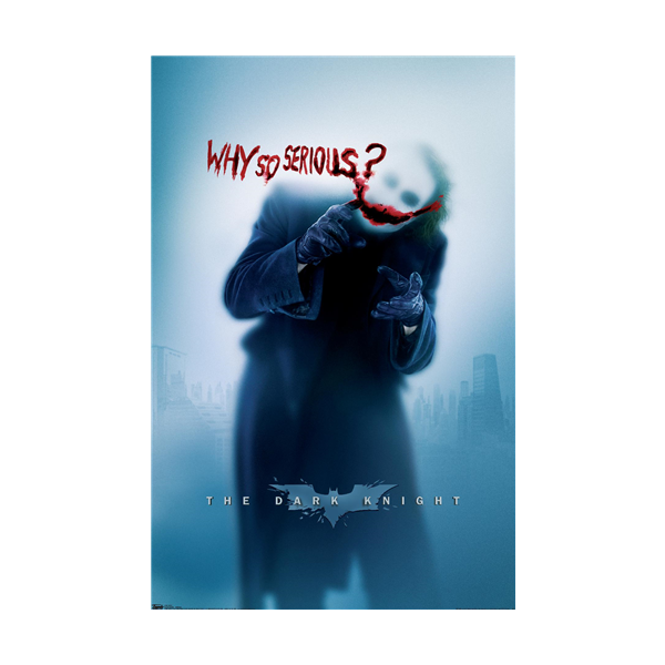Trends International DC Comics The Dark Knight The Joker Why So Serious ...