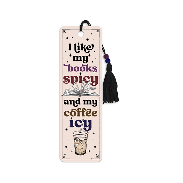 AllPosters.com Spicy Books & Iced Coffee Premier Bookmark